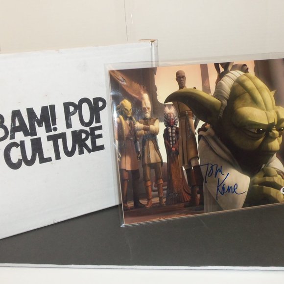 BAM | Wall Decor | Soldstar Wars Bam Authentic Tom Kane Yoda Photo Size ...